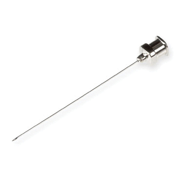 Hamilton® Standard Metal Hub 2 Point Style Luer Lock Needle, 25 ga | SECO